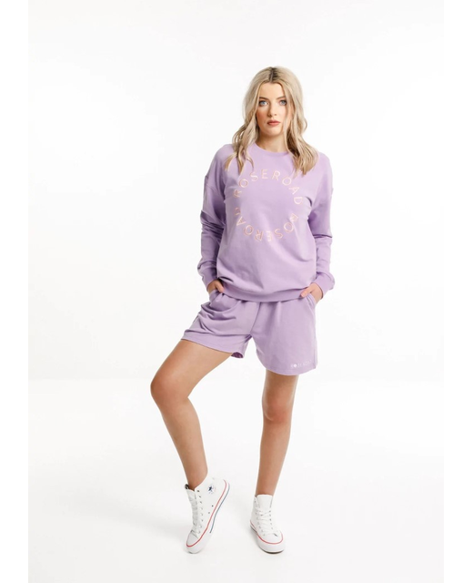 Rose Road Hoops Crew - Womens Sweatshirts - ROSE ROAD SUM23