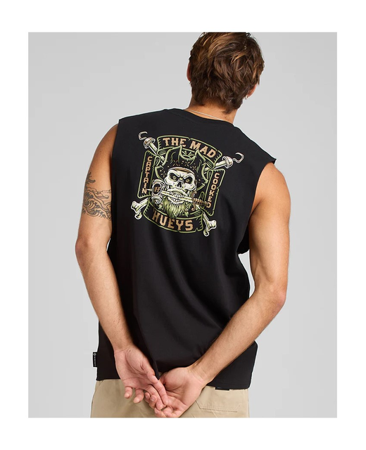 The Mad Huey Captain Cooked Muscle - Mens Singlets and Muscles - MAD ...